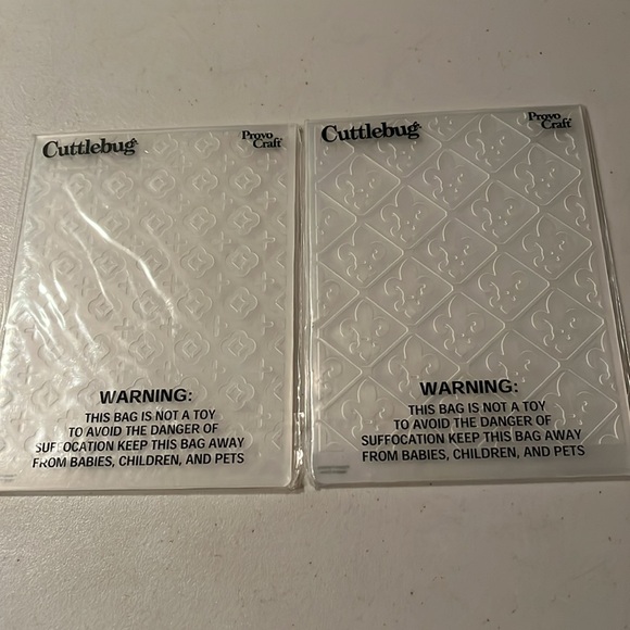 cuttlebug | Office | Embossing Folders Cuttlebug | Poshmark